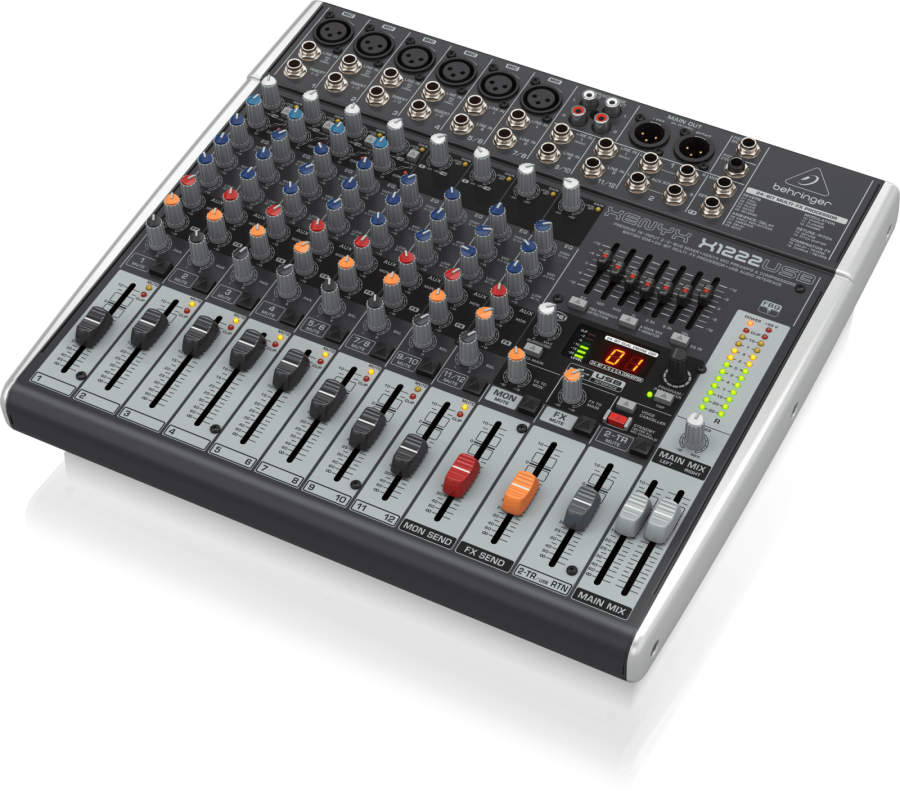 מיקסר Behringer Xenyx X1222 USB - Sound Center